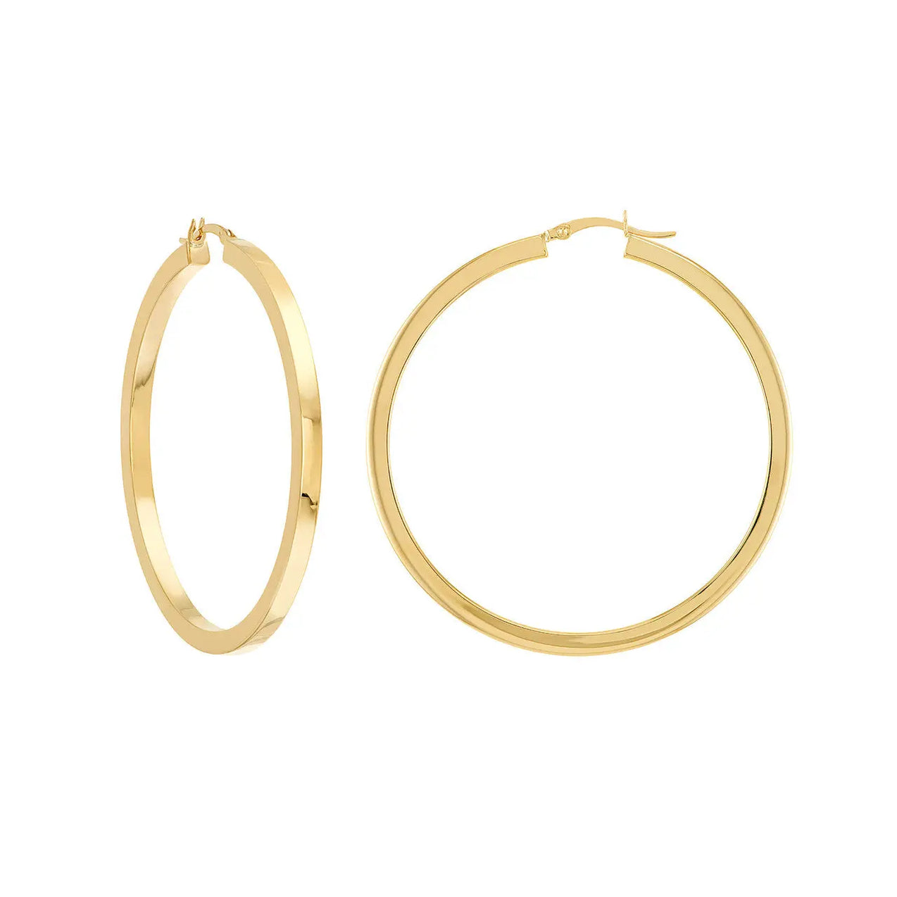Square Tube Hoop Earrings– King Jewelers
