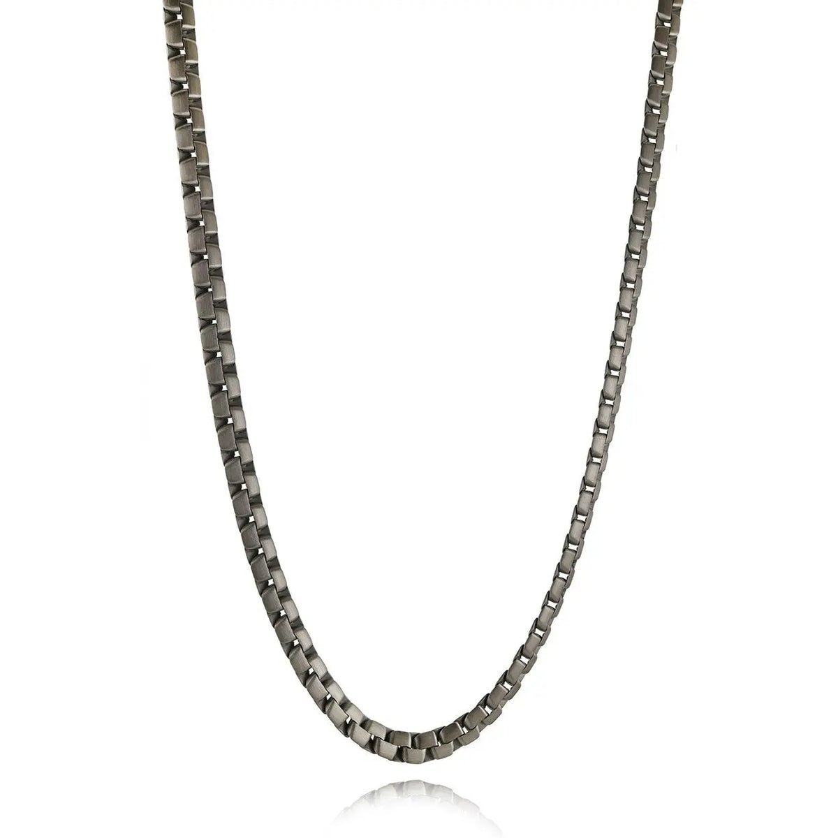 Stainless Steel Flat Box Chain– King Jewelers